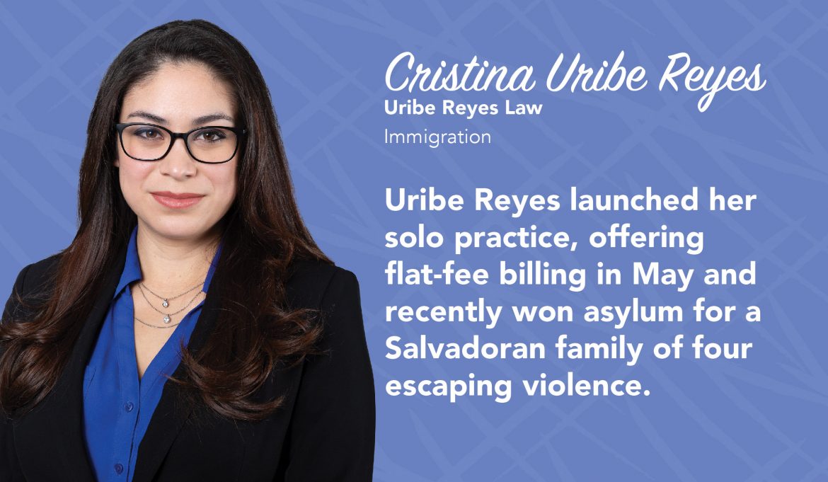 Cristina Uribe Reyes - Is Awarded with, "Up and Coming Lawyers of 2019 ...